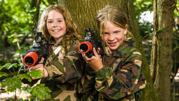 Family Forest Laser Tag for Four at GO Laser Tag London | Red Letter Days