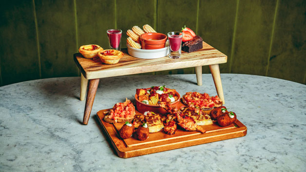 Afternoon Tea for Two with a Sharing Cocktail Teapot at Revolución de ...