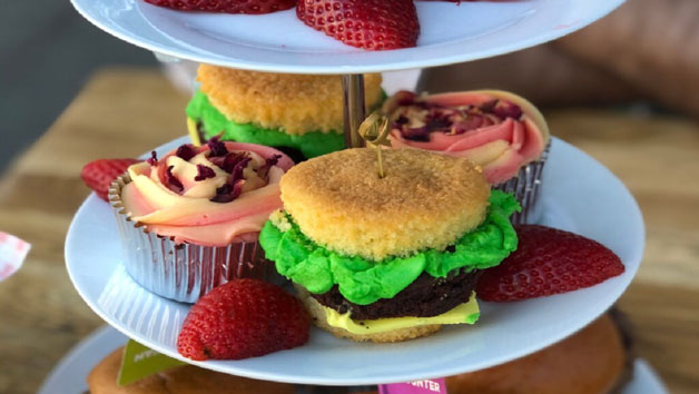 Superior Afternoon Tea at Burger Bites for Two | Red Letter Days