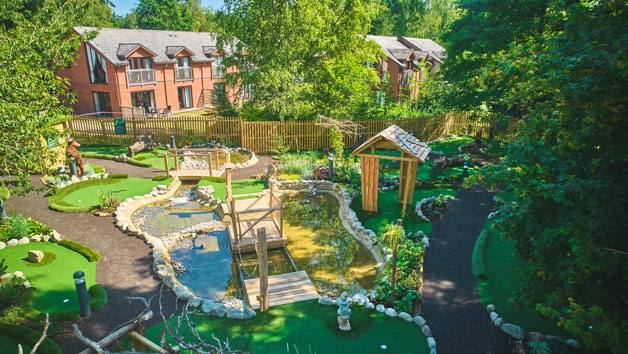 Two Night Mega Pod Glamping Break at Whitemead Forest Park for Four ...