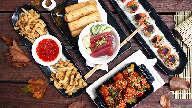 Eight Dish Pan-Asian Sharing Menu with Fizz for Two at Inamo | Red ...